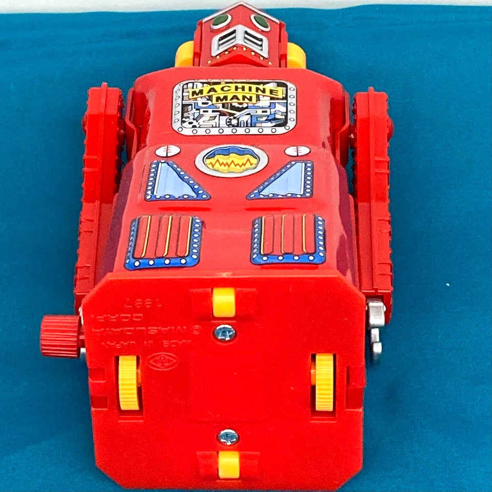MASUDAYA 1950's Style Tin Wind-Up Motor Made in Japan - MINI MACHINE ...