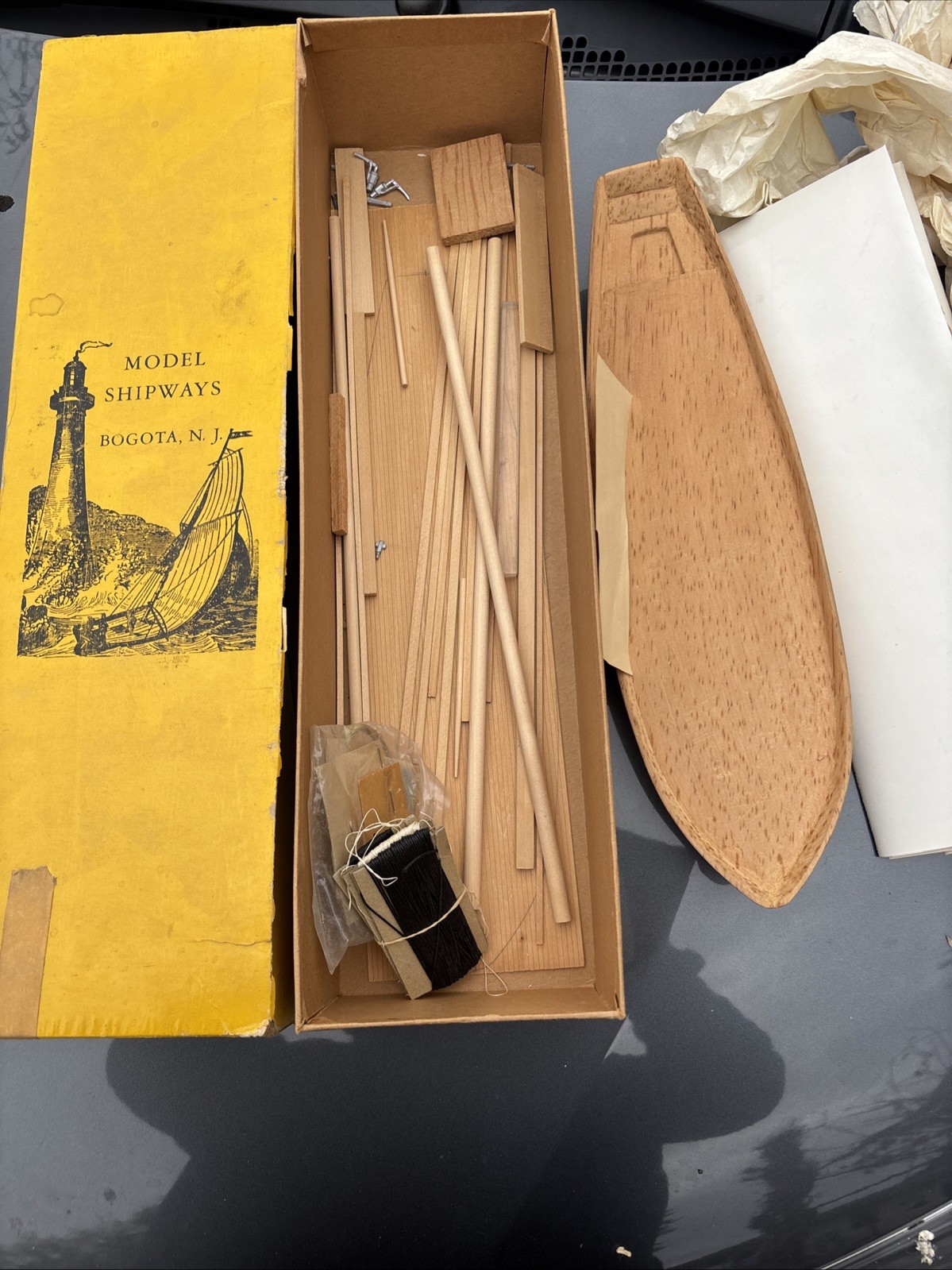 Model Shipways Virginia Pilot Boat #2001 Katy-C. 1800 Wooden Model Ship ...