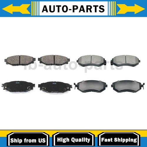 For Subaru BRZ 2013-2016 2X DuraGo Front Rear Disc Brake Pad Set | eBay
