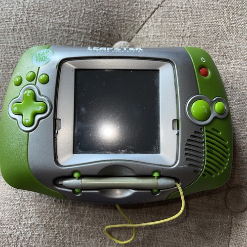 LeapFrog Leapster Learning Game System Handheld Green Console No Cord ...