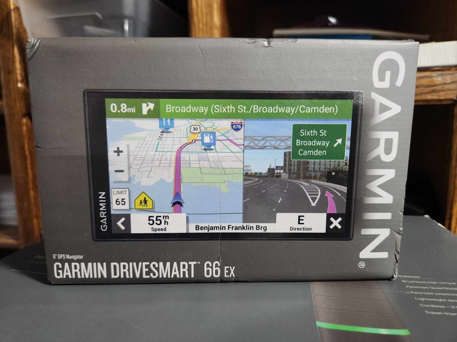 Garmin Drivesmart 66 EX 6 inch GPS Navigator - 010-02469-13 for sale ...