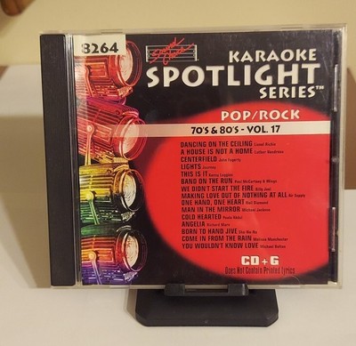 CD - SOUND CHOICE KARAOKE: Spotlight Series POP/ROCK HITS - 70s&80s L ...