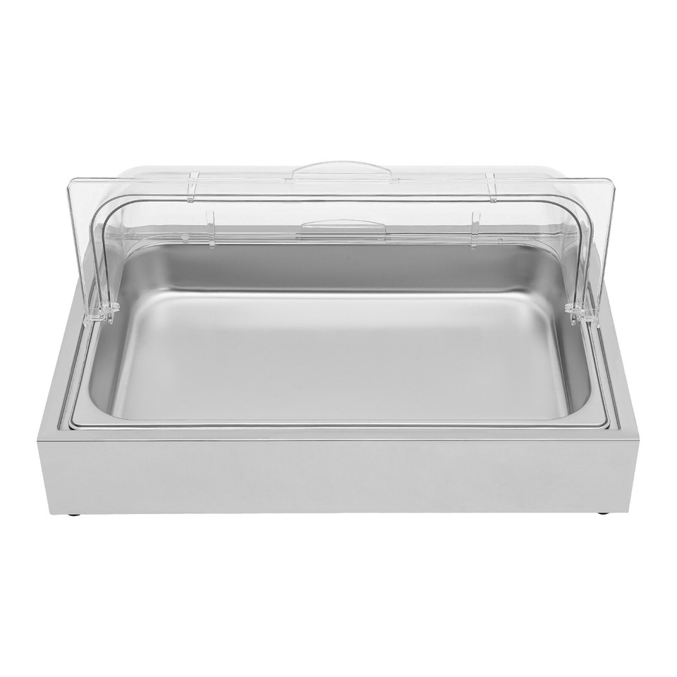 Rectangle Cooling Food Dishes Display Plate Buffet Cold Serving Display ...