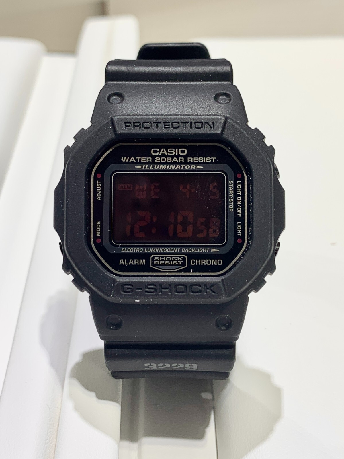 Casio G-Shock Digital 5600 Series Men's Wristwatch in Black - DW5600MS ...