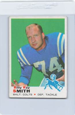 1969 Topps #185 Billy Ray Smith Colts VG/EX *DA-B1196 | eBay