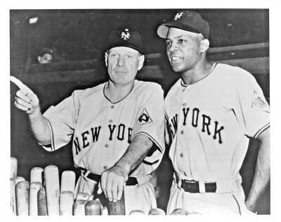 Leo Durocher and Willie Mays New York Giants 8x10 Photo | eBay