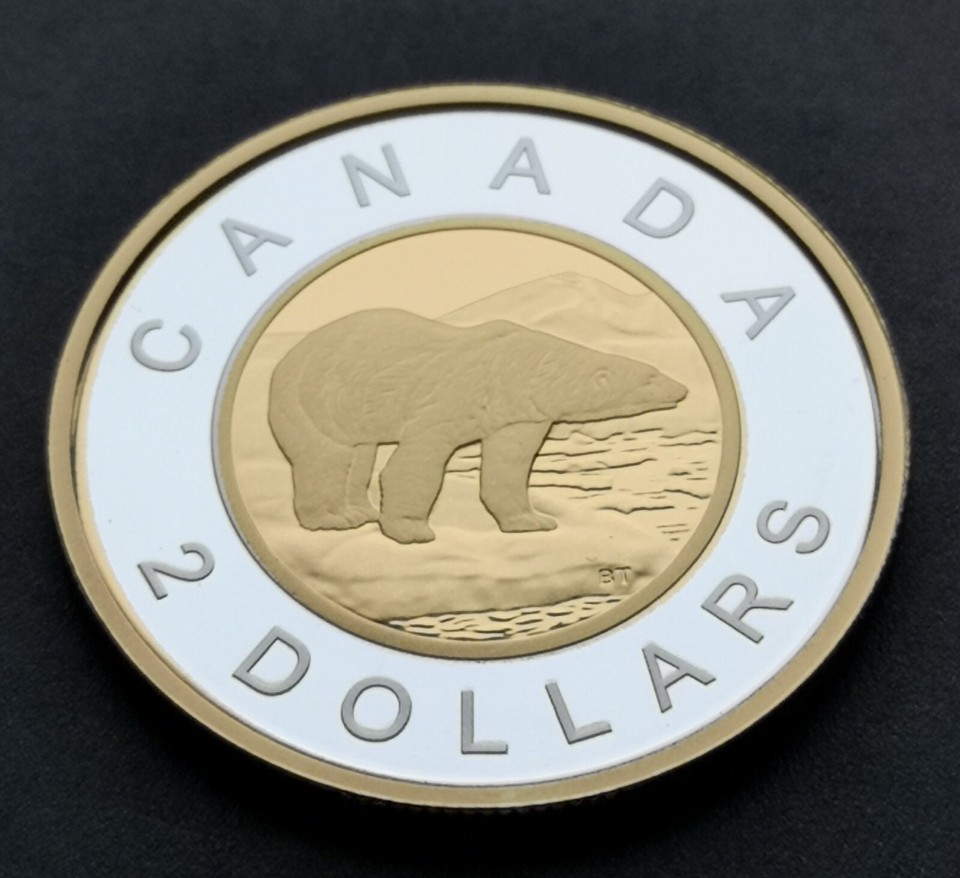 ** CANADA PROOF TOONIE 2021 FINE SILVER ** TAXE EXEMPT FOR CANADIAN ...