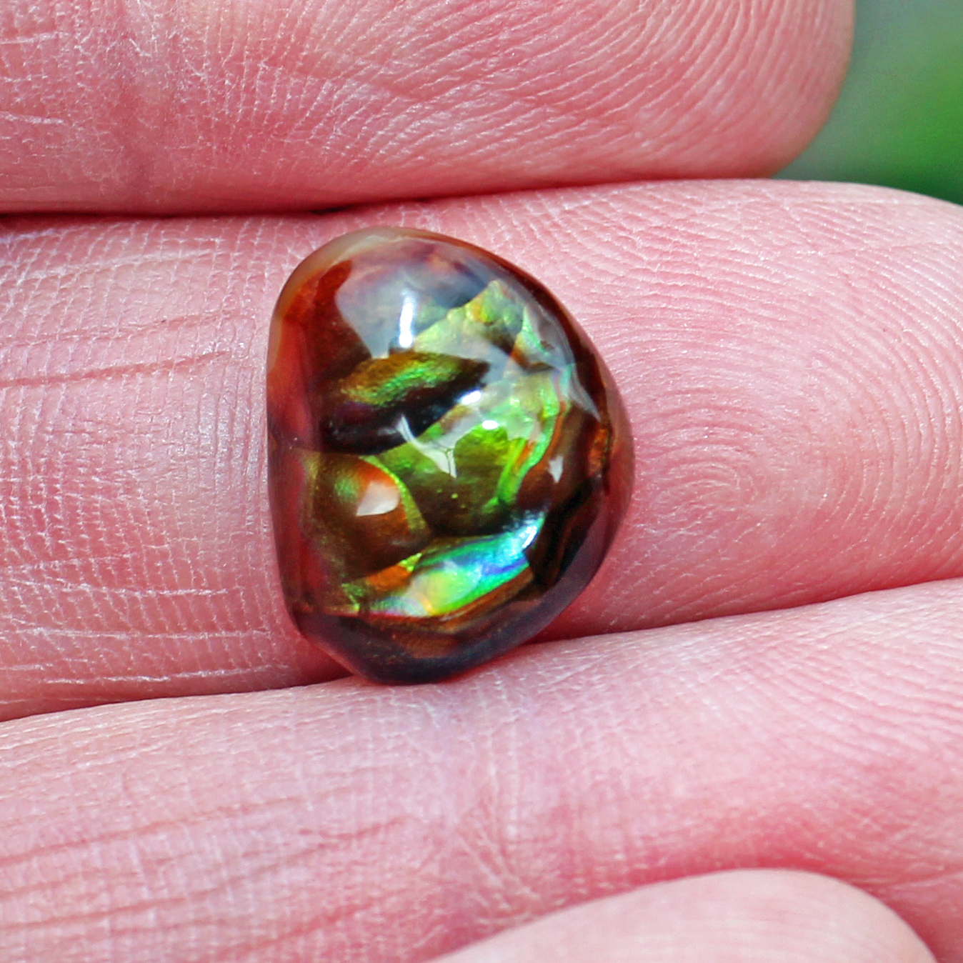 Fire Agate Gem AAA Quality from Slaughter Mountain Arizona 7.28 ct. | eBay
