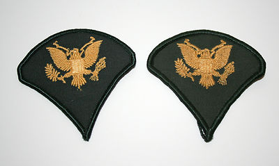 Set of 2 USA US Army Specialist E4 SPC Rank Chevron Cloth Patch Used ...