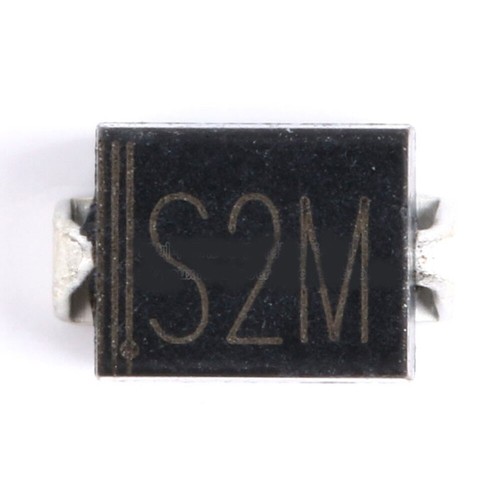 100PCS S2M SMA RL207 DO-214AC SMD 2A 1000V Rectifier Diode NEW | eBay