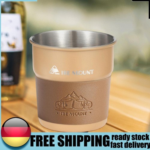 300ML Camping Mug Stackable Camping Cup for Indoor Outdoor Travel ...