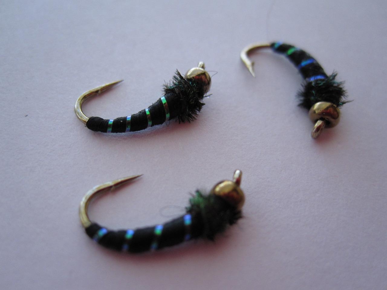 1 DZ D16-5 BEAD HEAD DISCO MIDGE'S (COLOR & SIZES AVAILABLE), NYMPHS | eBay
