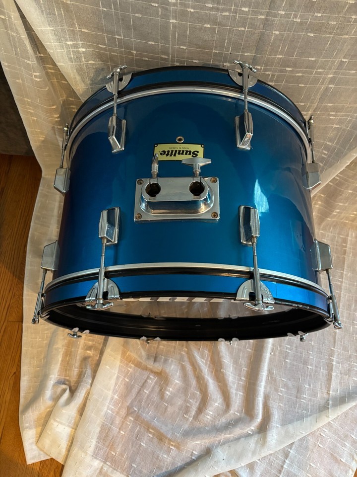 Sunlite 22” x 16" Metallic Blue Bass Kick Drum -LOCAL PICKUP ONLY | eBay