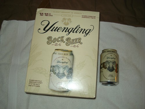Yuengling Bock Beer 12 Empty Cans in Orig. Case Add to the Breweriana ...