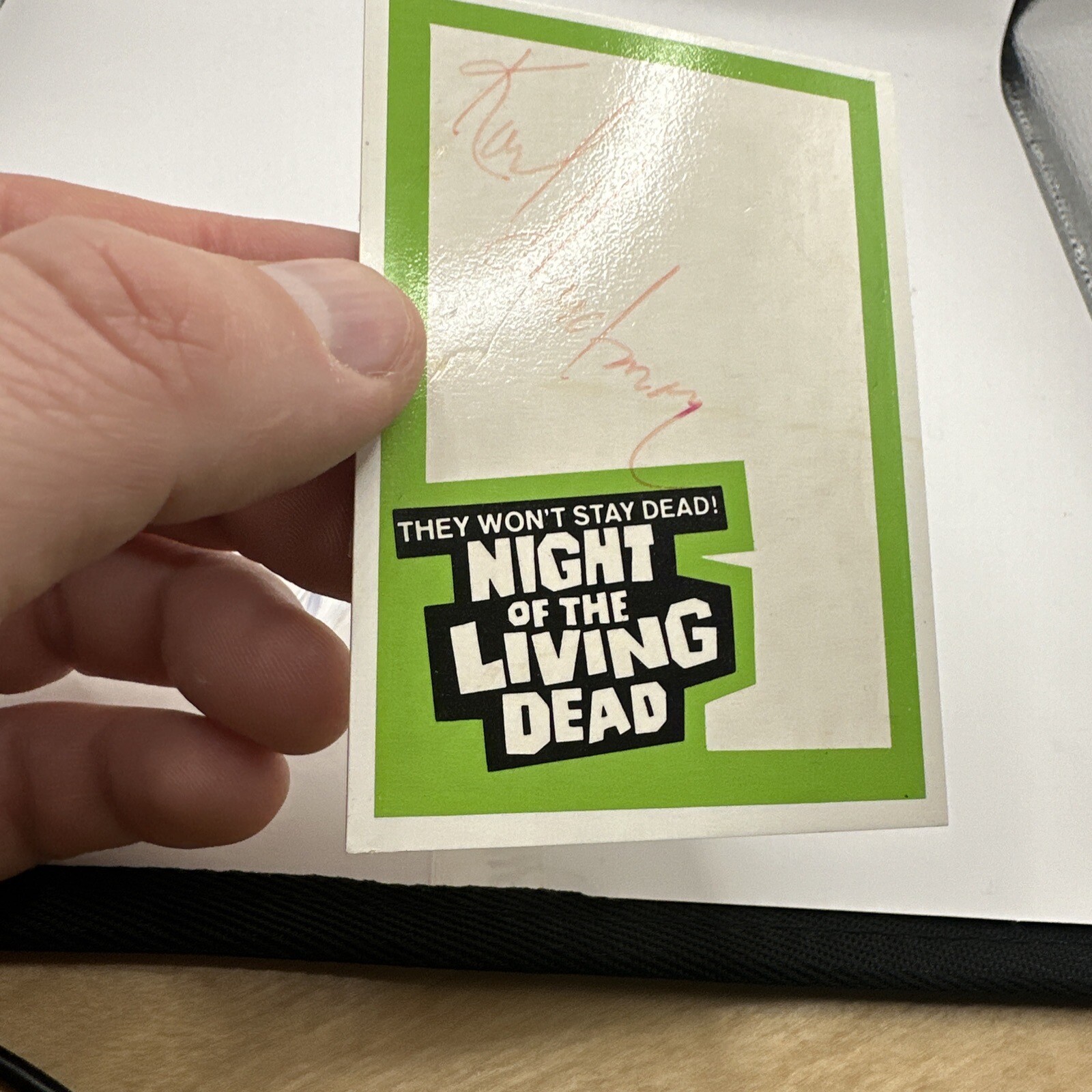 1988 Image Night of the Living Dead Karl Hardman Signed Auto Autograph ...