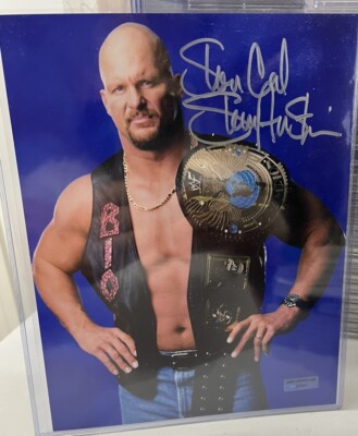 Stone Cold Steve Austin 8x10 Wwe Signed Auto Coa Gaa Autographed | eBay