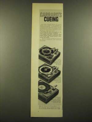 1966 Garrard 50 MK II, 60 Mk II and Lab 80 Mk II Turntables Ad | eBay