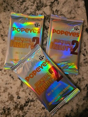 Five Nights at Freddy's Popeyes Limited Edition Collectible Sticker ...