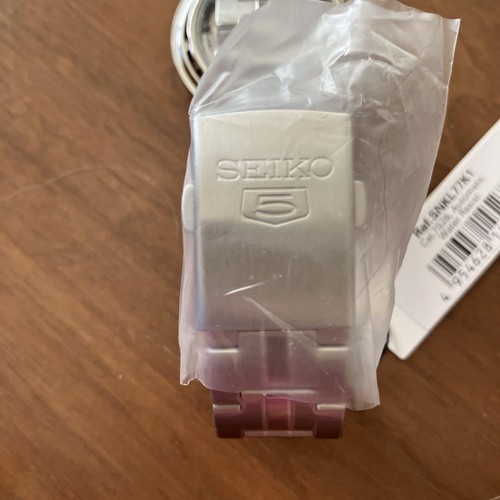 Seiko Seiko 5 SNKL77K1 Day Date St.Steel 21j White Silver Automatic ...