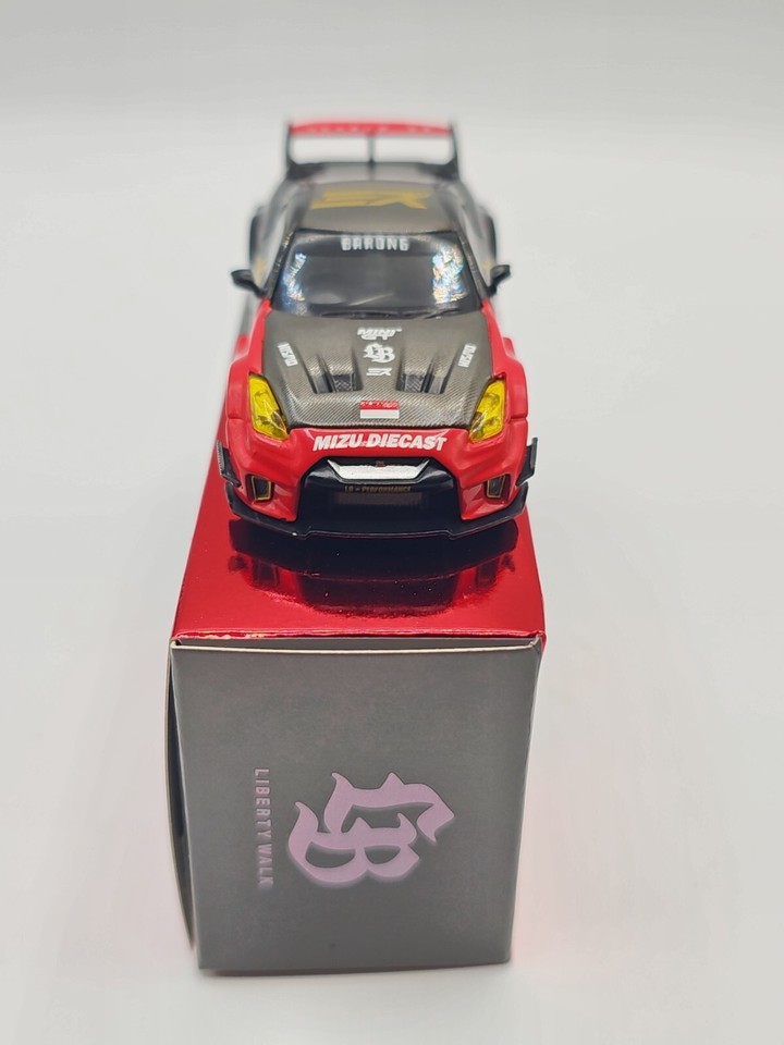 Mini GT x MIZUDIECAST 1:64 LBWK GT NISSAN R35 GTR Ver.1 “BARONG” #651 ...