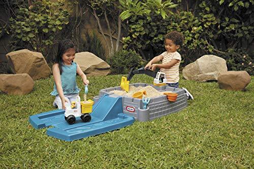 Little Tikes Dirt Diggers Excavator Sandbox for Kids Including Lid and ...