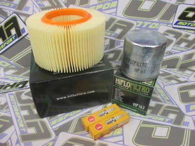 Oil Filter, Air Filter & Spark Plugs Service Kit for BMW R850R R850 R ...