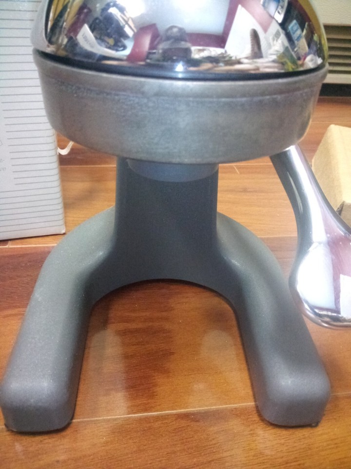 Vintage Mighty OJ Metrokane Original Citrus Juicer Metal Manual Lever ...