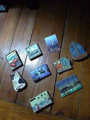 Refrigerator Magnet Lot - 9 Destination Magnets | eBay