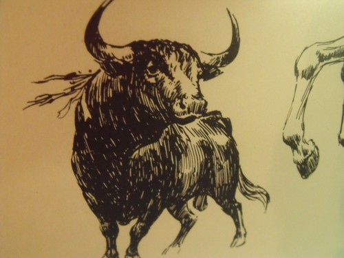 JOHN FULTON PENCIL SIGNED FRAMED LITHO MATADOR / BULLFIGHT, CARLOS ...