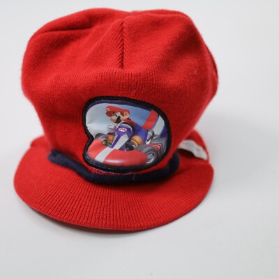 Mario Kart Wii Knit Beanie Hat Nintendo Boys Berkshire | eBay