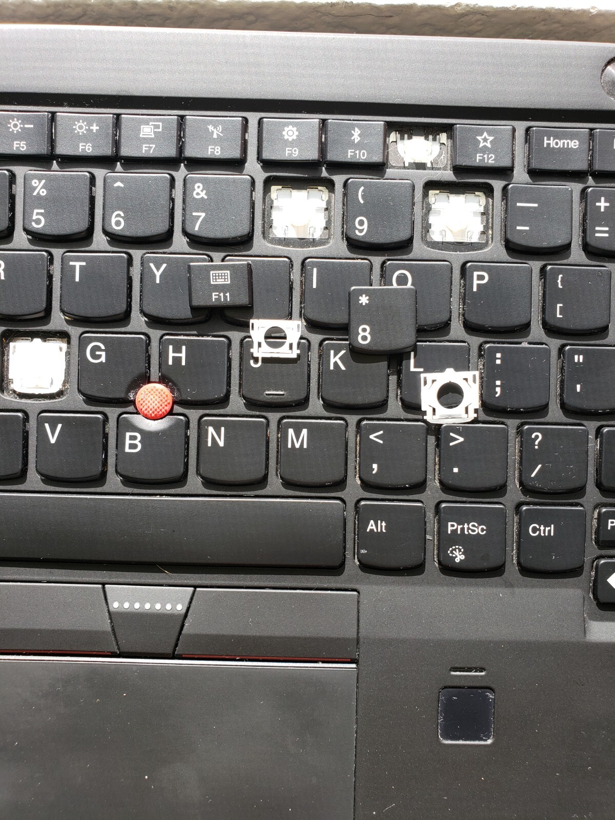 Single Key Replacement, Lenovo ThinkPad X1 Carbon 5th 6th Gen, Key Cap ...
