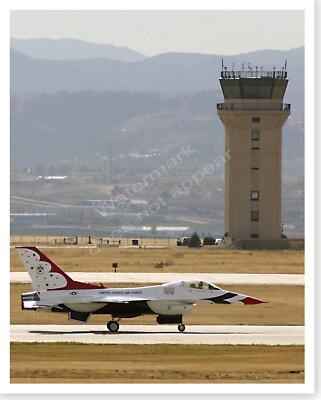 USAF Air Force Thunderbirds Taxi Down Runway At Ellsworth AFB 8 x 10 ...