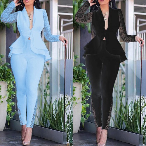 Air Business Ruffles Suit Suit Wear Uniform Layer Fashion Lace Casual ...