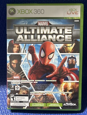 Marvel: Ultimate Alliance -Forza 2 Motorsport (Microsoft Xbox 360, 2004 ...