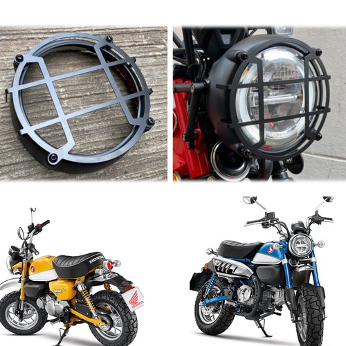 Diablo Custom Headlight Cover Black V2 Fits Honda Monkey 125 Z125 2018 ...