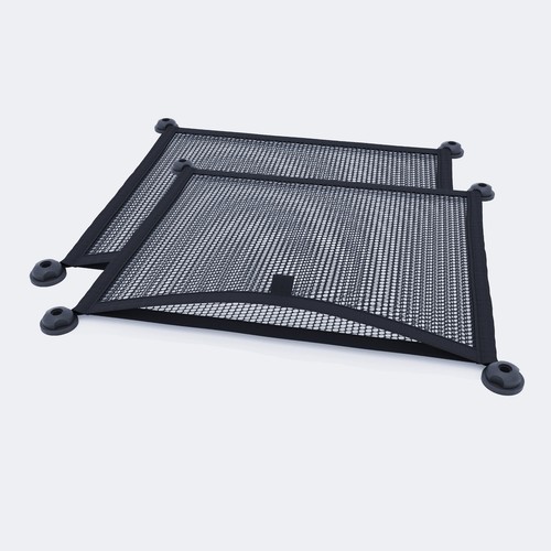 2 Pack Small Cargo Net Pocket Elastic Mesh Netting Storage Organizer ...