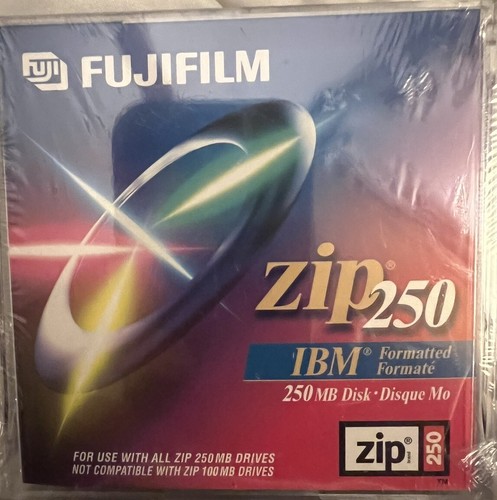 Fujifilm Zip 250 mb Disk IBM Formatted Genuine ~ NEW SEALED | eBay