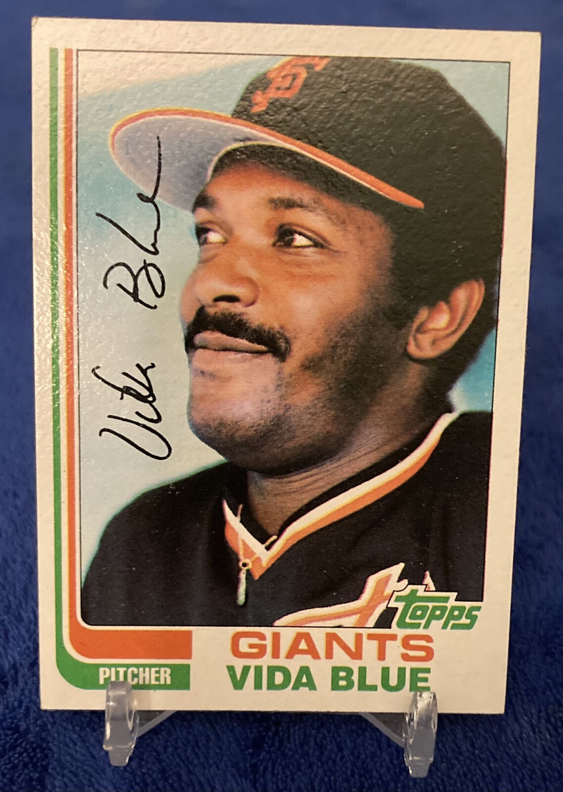 1982 Topps Vida Blue #430 San Francisco Giants | eBay