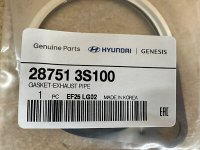 New OEM Genuine Catalytic Converter Exhaust Pipe Gasket For Hyundai ...