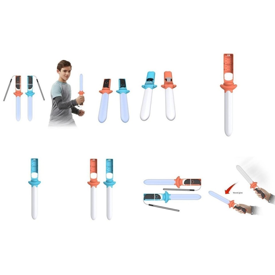 For Switch2 For Skyward Sword Handle Expansion with Space for Game Card ...