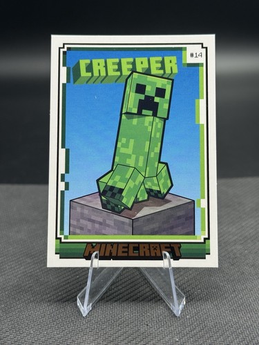Creeper #14 Panini Minecraft 2024 | eBay