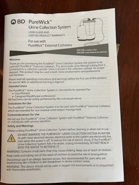 BD Purewick Urine Collection System | eBay