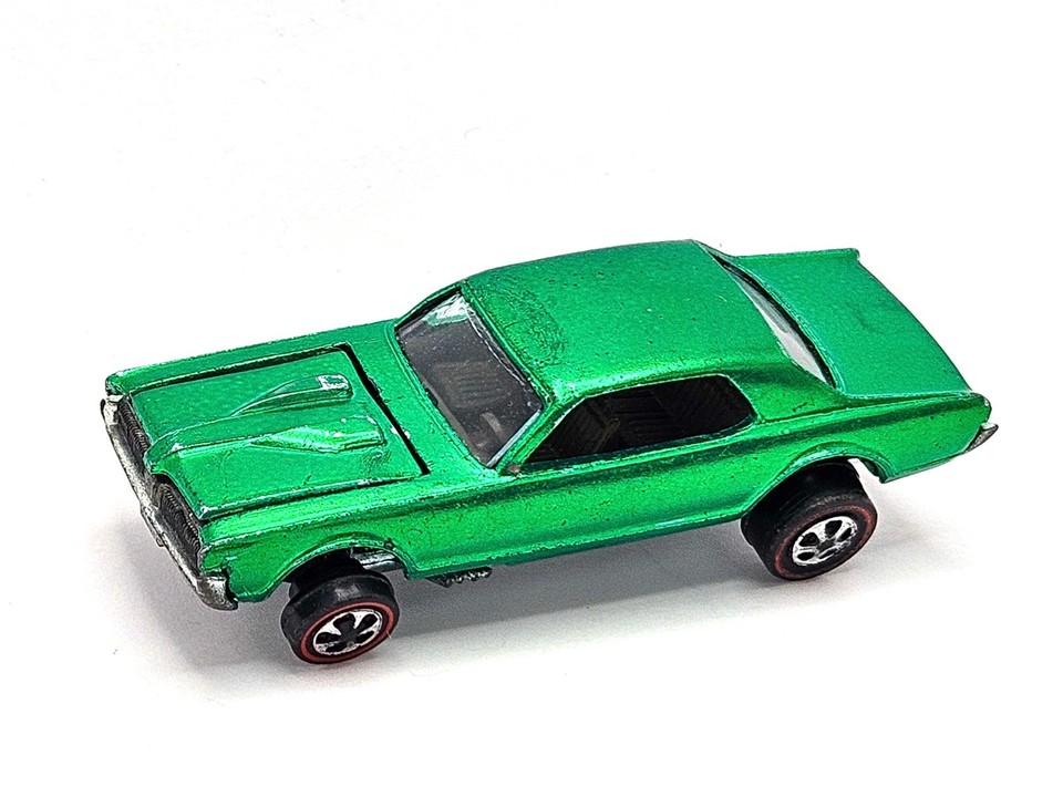 Hot Wheels Redline Custom Cougar Spectraflame Green with dark Int. US ...