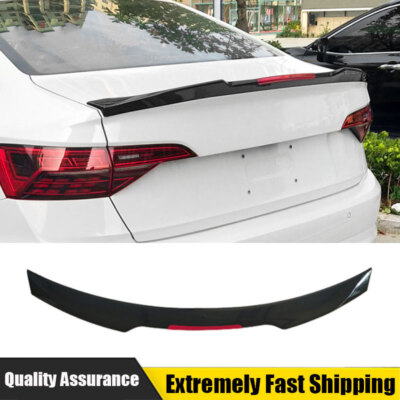 For Volkswagen Jetta MK7 2019-2021 Black Rear Trunk Spoiler Wing Flap ...