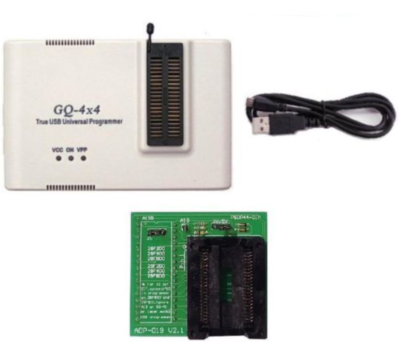 GQ PRG-108 GQ-4X V4 (GQ-4X4) Programmer With ADP-019 V2 PSOP44 adapter ...