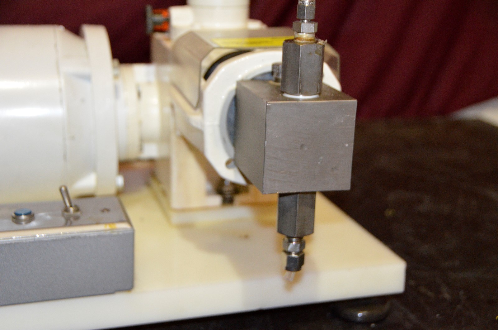 Alfa Laval Reciprocating Plunger Pump / 1/2HP 1PH Motor Variable Stroke ...