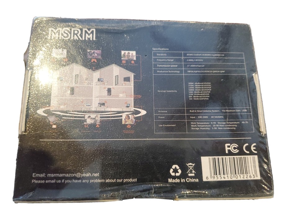 MSRM-US300 | 300Mbps Wireless WiFi repeater | AP mode | Router mode. | eBay
