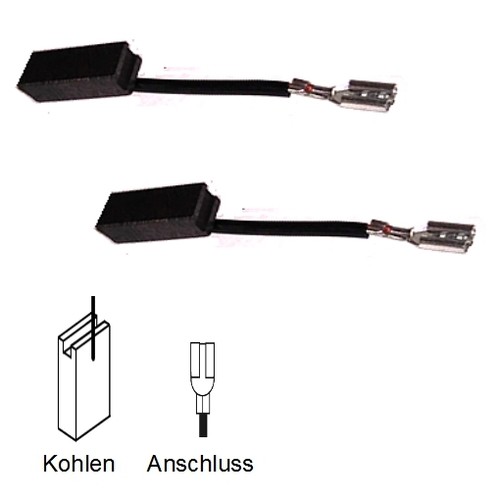 Carbon Brushes for Black & Decker P 8016 C,8021A,Rw 500,Sr 950 ...