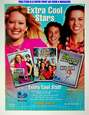 Cadet Kelly The Even Stevens Movie Disney Channel 2005 Print Magazine ...