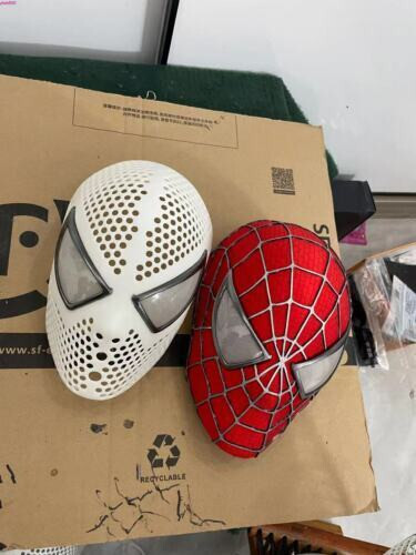 Original Toby Spiderman Cosplay Helmet Spider-man 3D Mask Costume ...